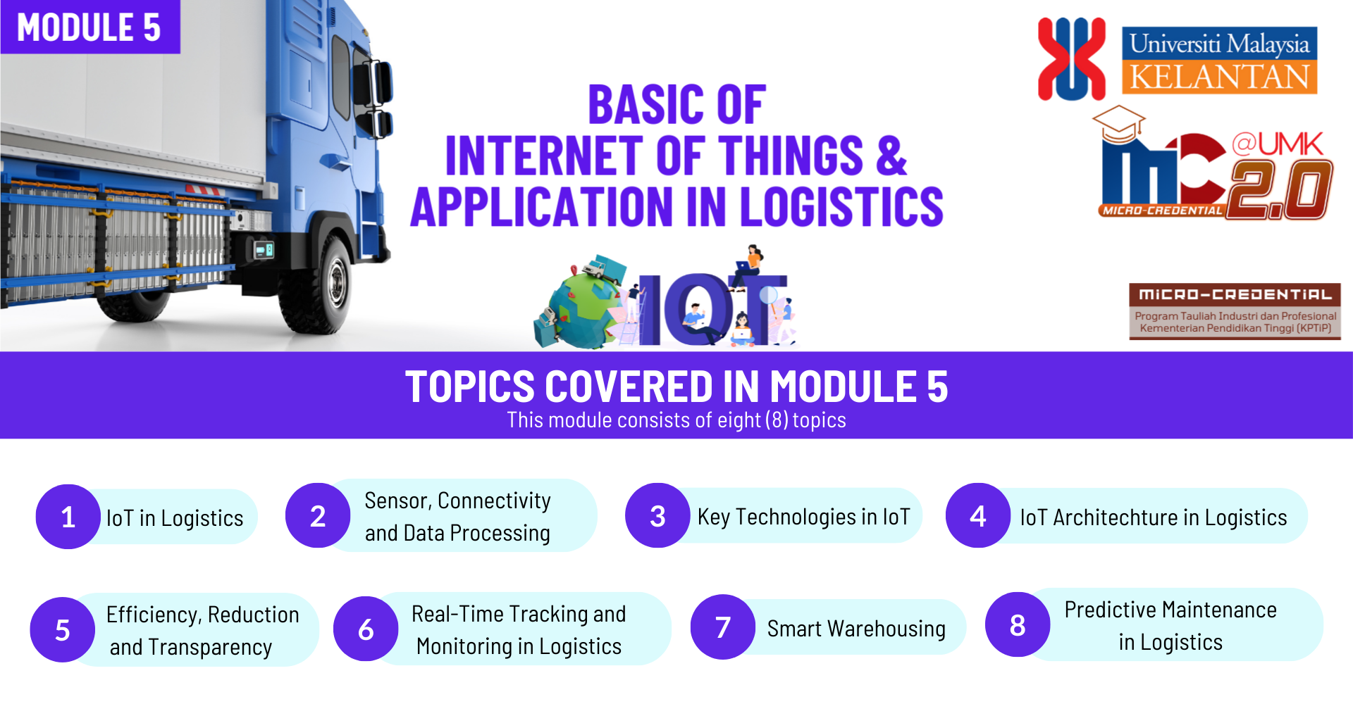 Course: MODULE (5) KPTIP: BASIC OF INTERNET OF THINGS (IOT) AND ...